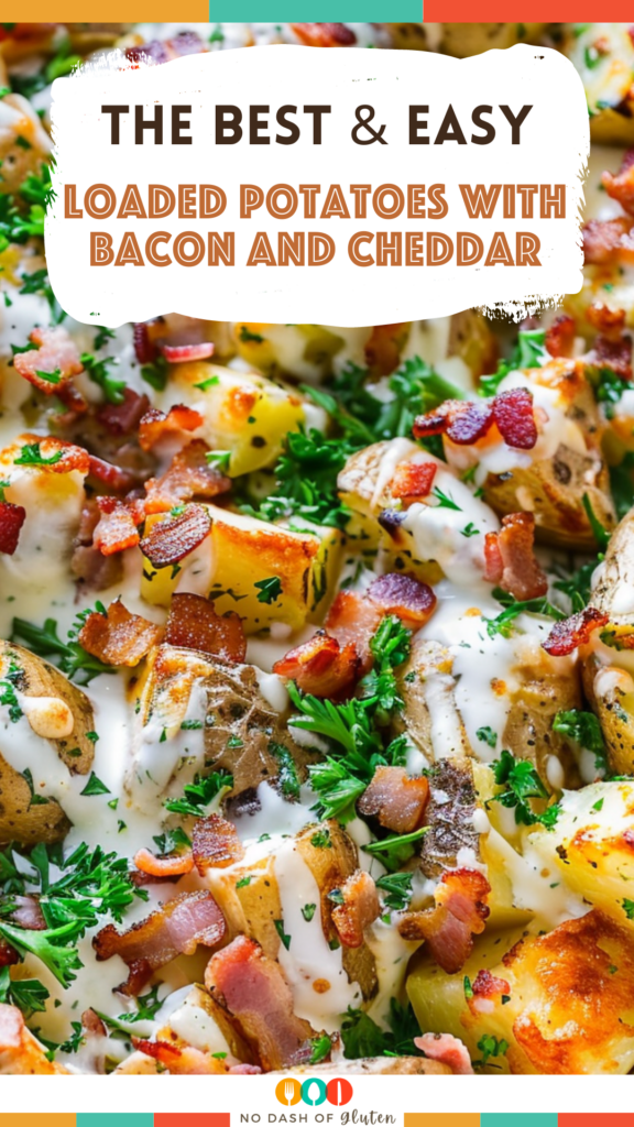 Loaded Potatoes with Bacon and Cheddar