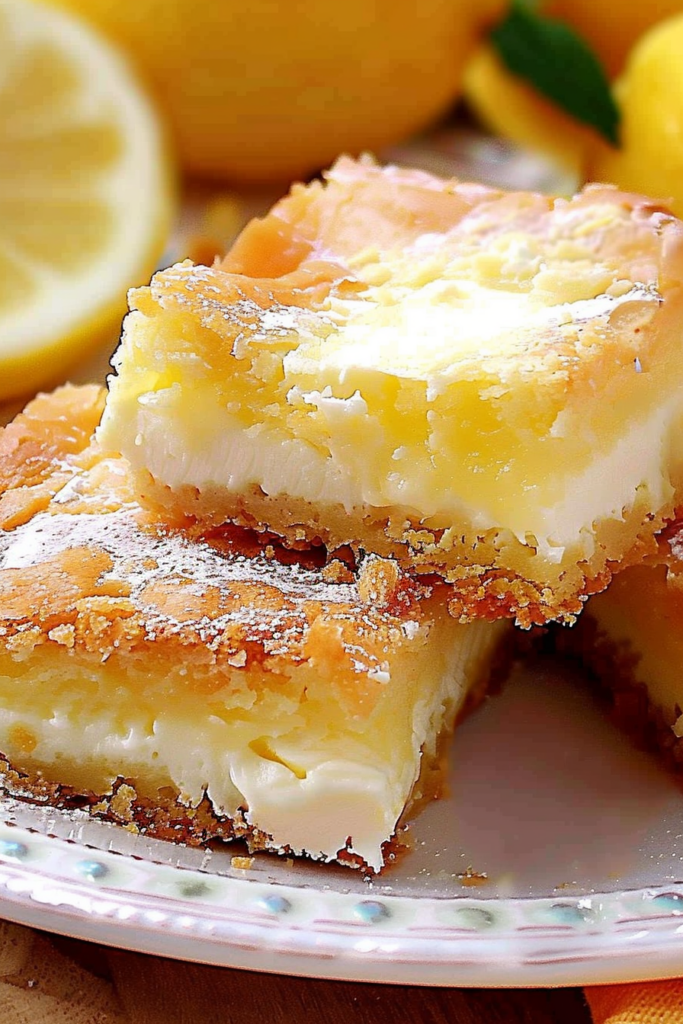 Zesty Lemon Cream Cheese Bars