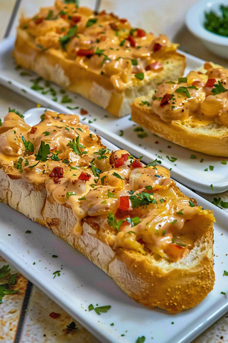 Easy Crawfish Bread