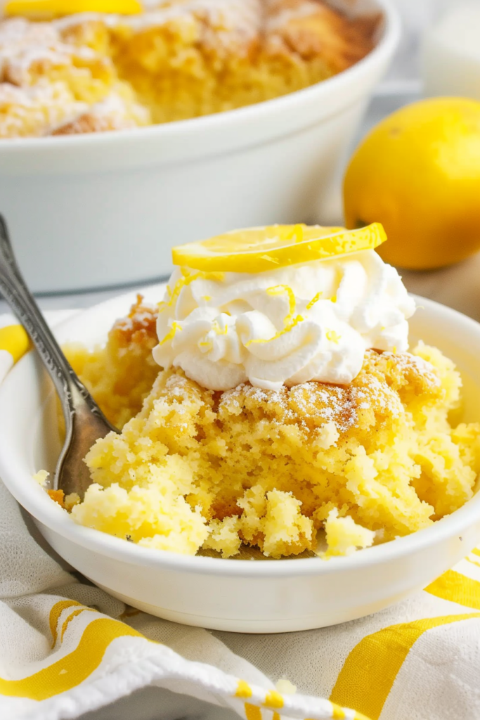 Lemon Dump Cake Recipe