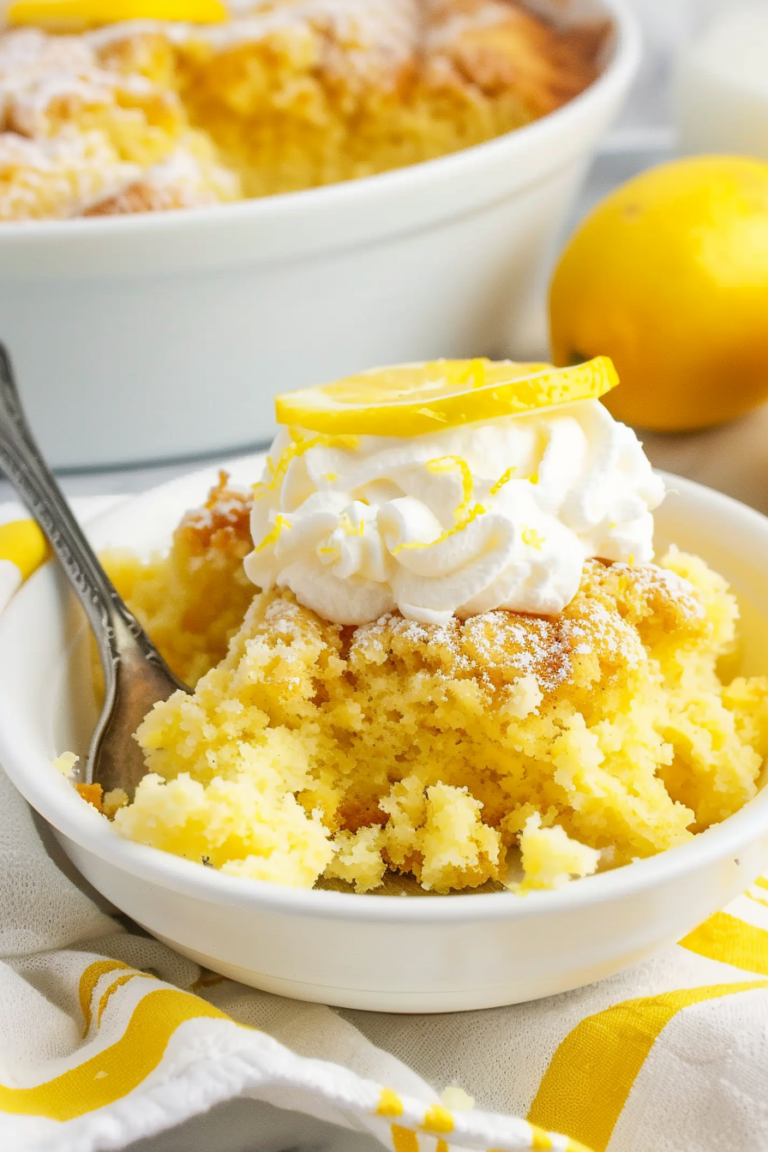 Lemon Dump Cake Recipe