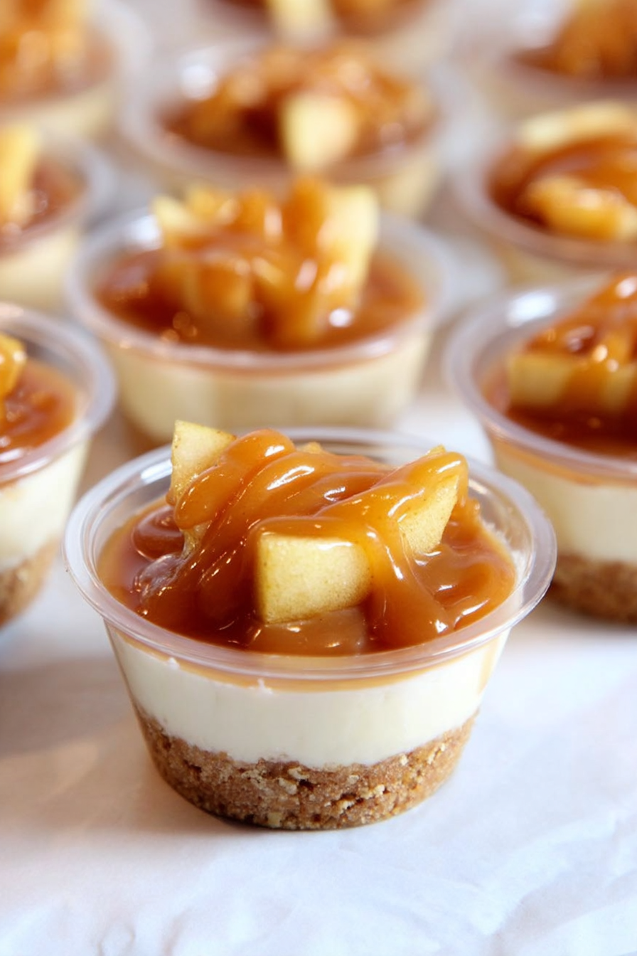 Caramel Apple Dessert Cups