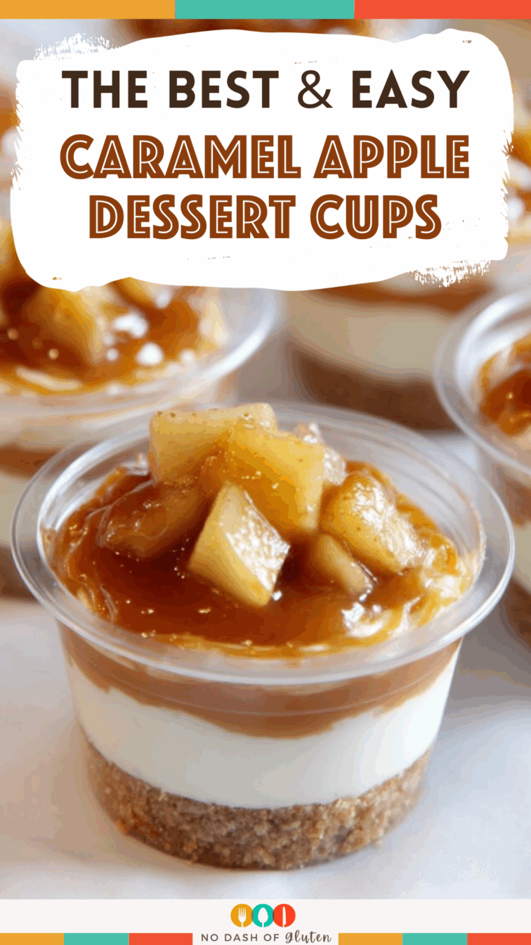 Caramel Apple Dessert Cups