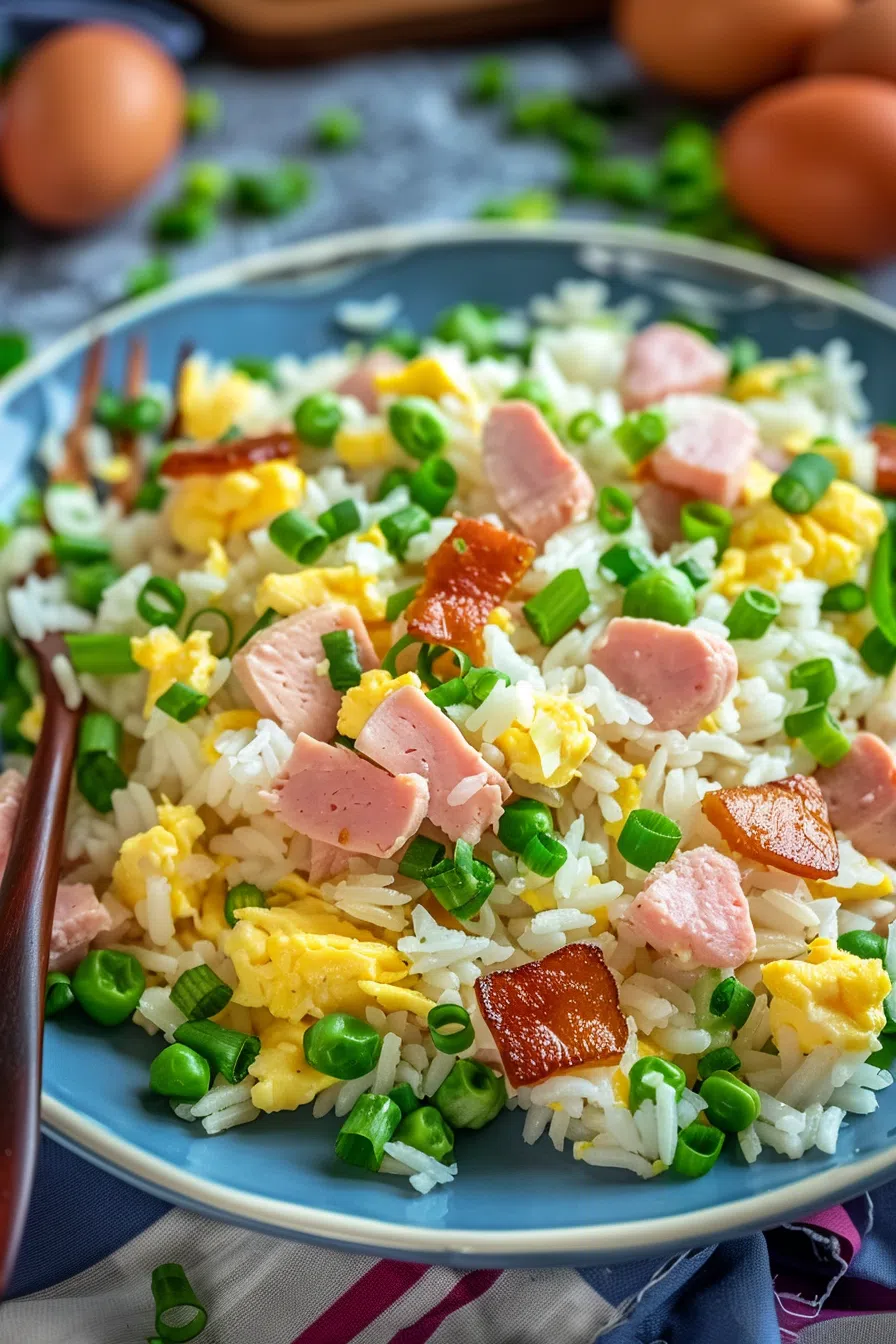 Spam, Eggs, and Rice Recipe