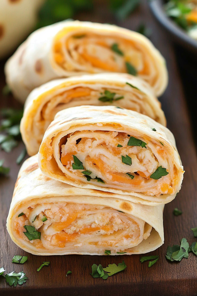 Mexican Taco Tortilla Roll-Ups