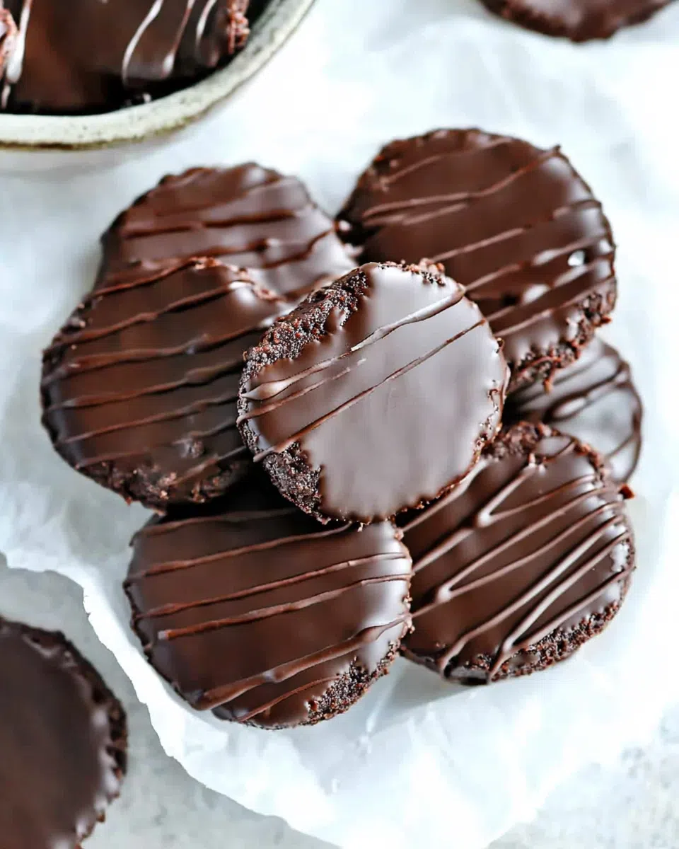 No-Bake Thin Mints