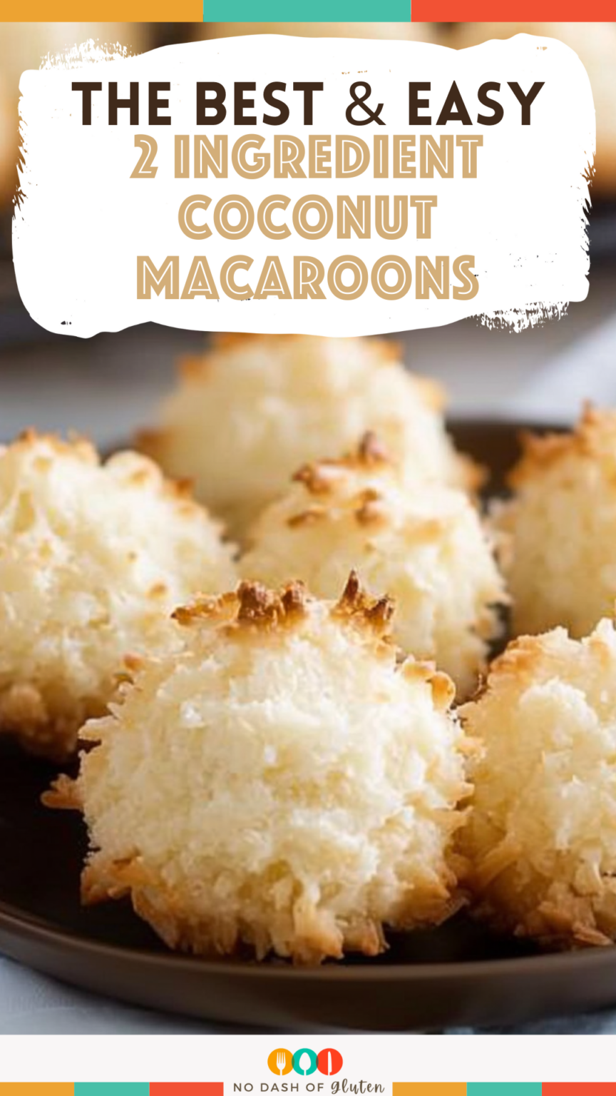 2 Ingredient Coconut Macaroons