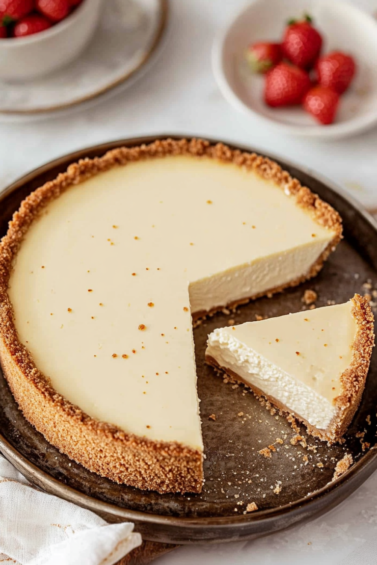 3 Ingredient Cheesecake