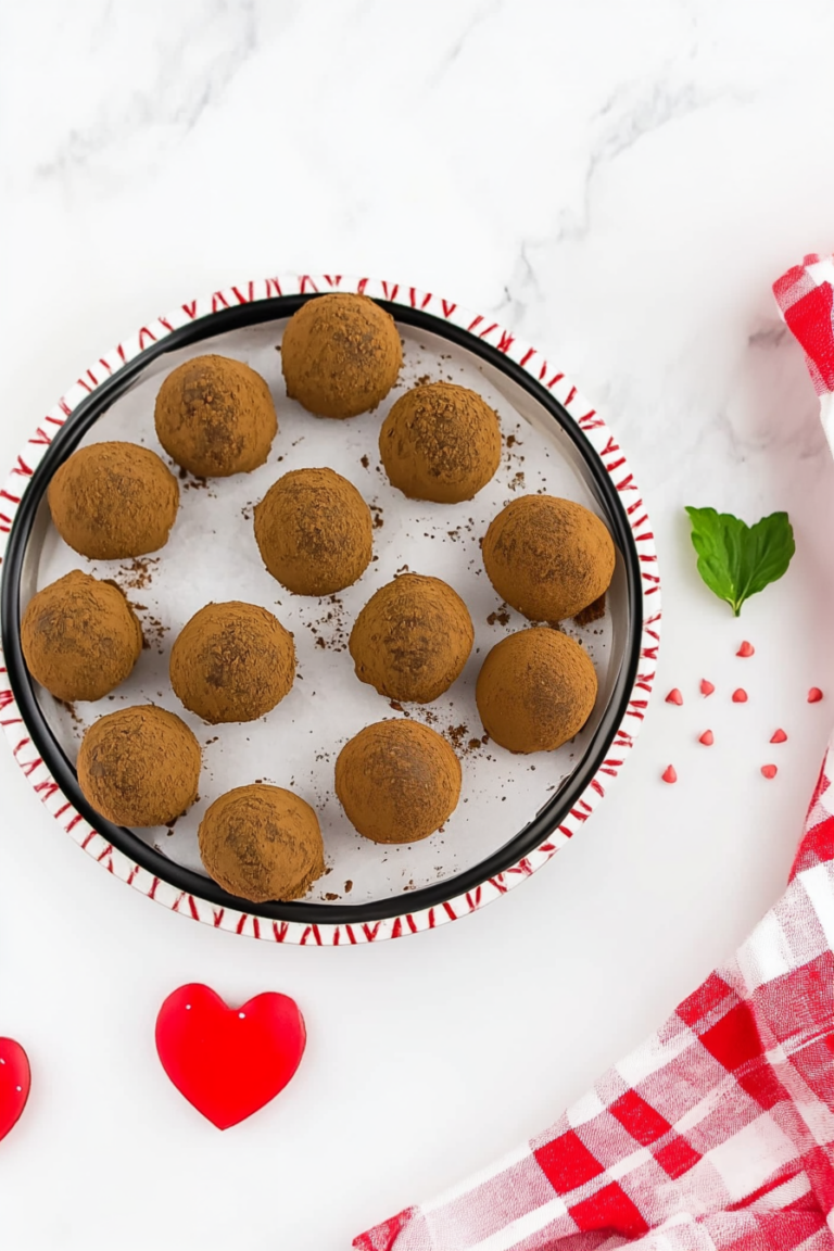 3 Ingredient Chocolate Truffles