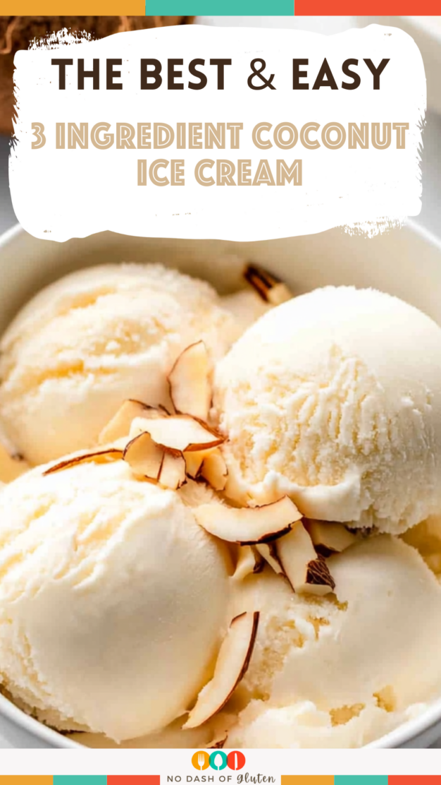 3 Ingredient Coconut Ice Cream