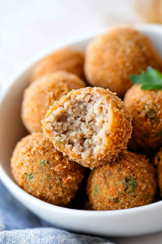 Air Fryer Boudin Balls