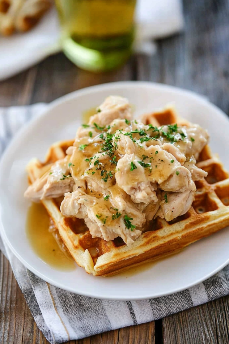 Amish Chicken and Waffles Recipe