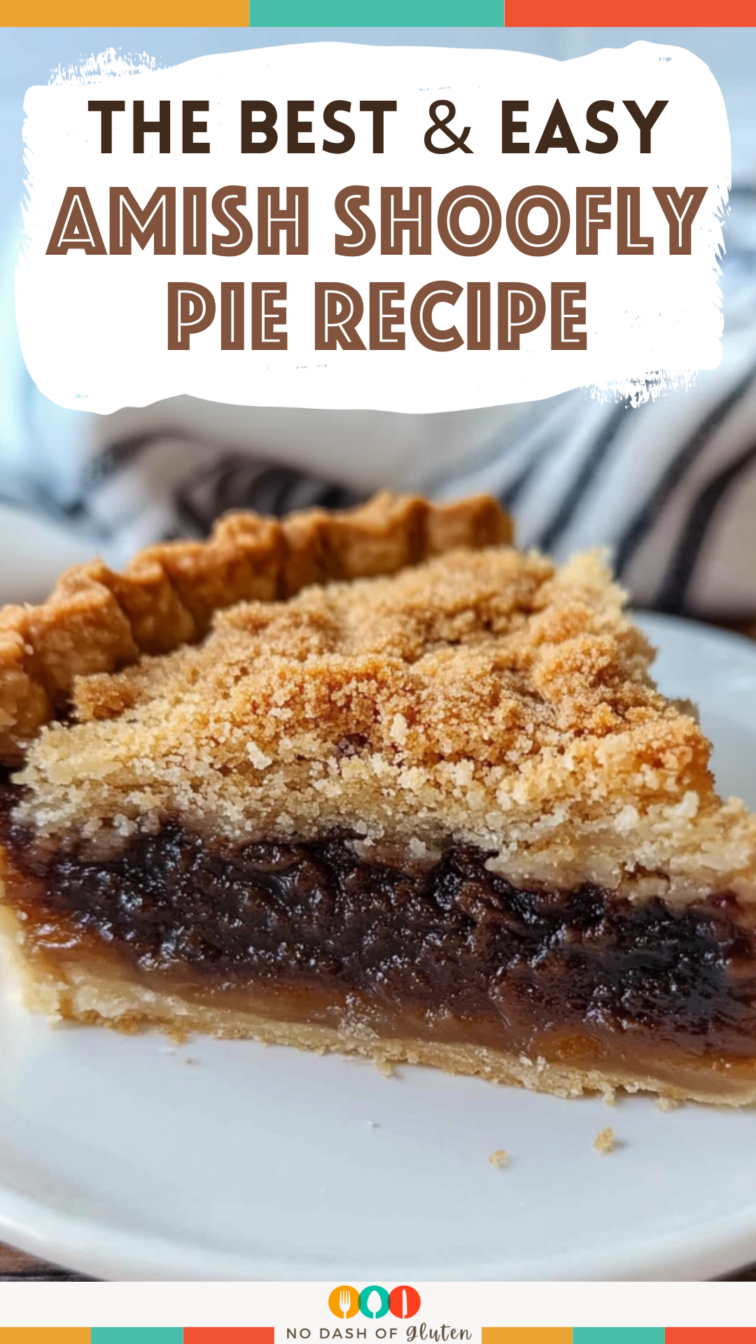 Amish Shoofly Pie Recipe