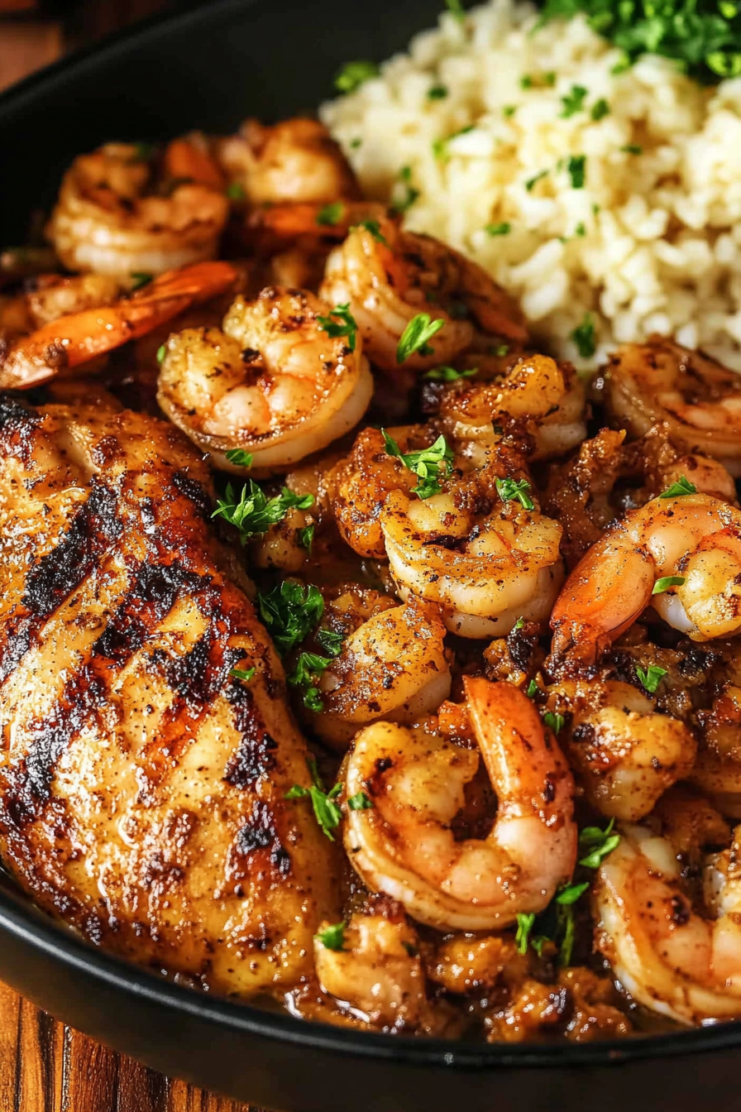 Applebee's Bourbon Street Chicken And Shrimp Recipe (Copycat)