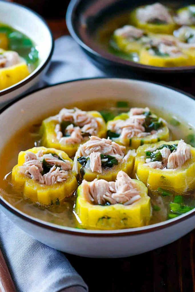 Bitter Melon Soup Recipe (Vietnamese Canh Kho Qua)