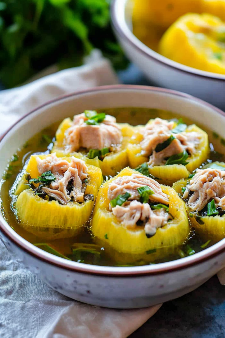 Bitter Melon Soup Recipe (Vietnamese Canh Kho Qua)