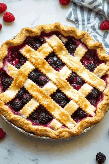Black Raspberry Pie Recipe