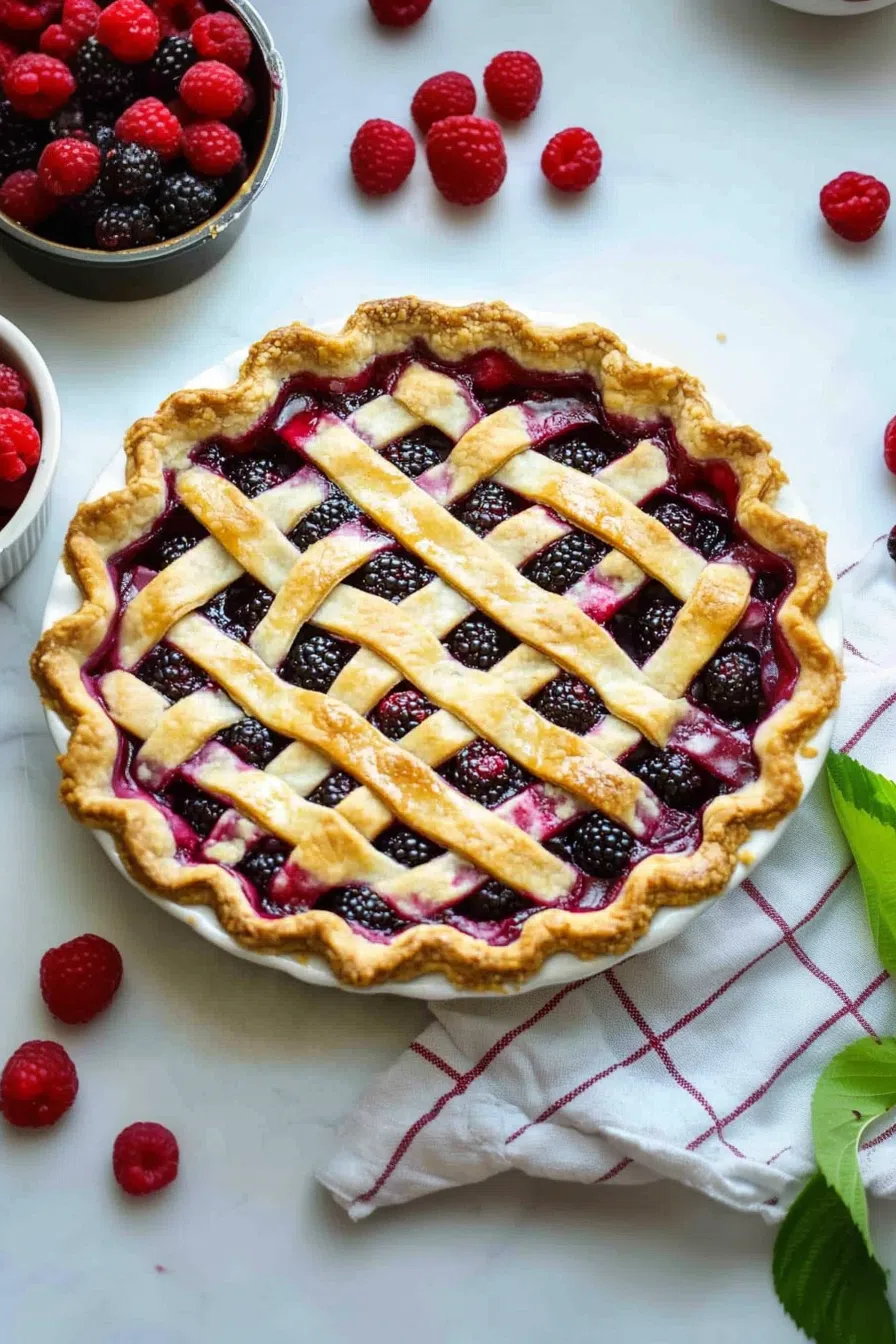 Black Raspberry Pie Recipe