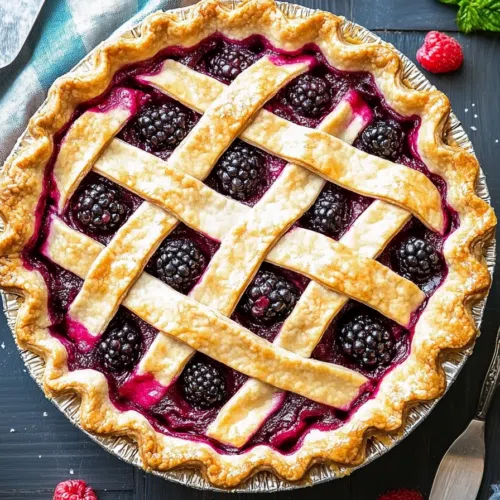Black Raspberry Pie Recipe