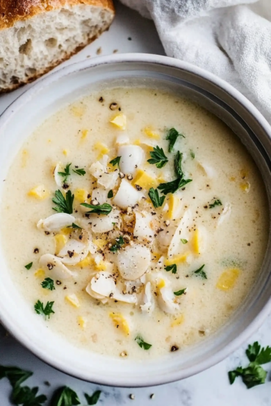 Keto Clam Chowder Recipe