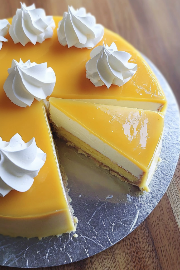Mango Mousse Cake Recipe