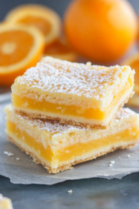 Orange Bars Recipe