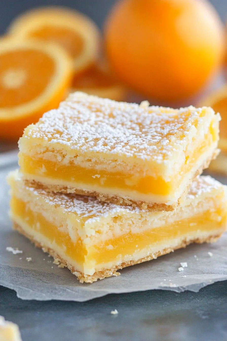 Orange Bars Recipe