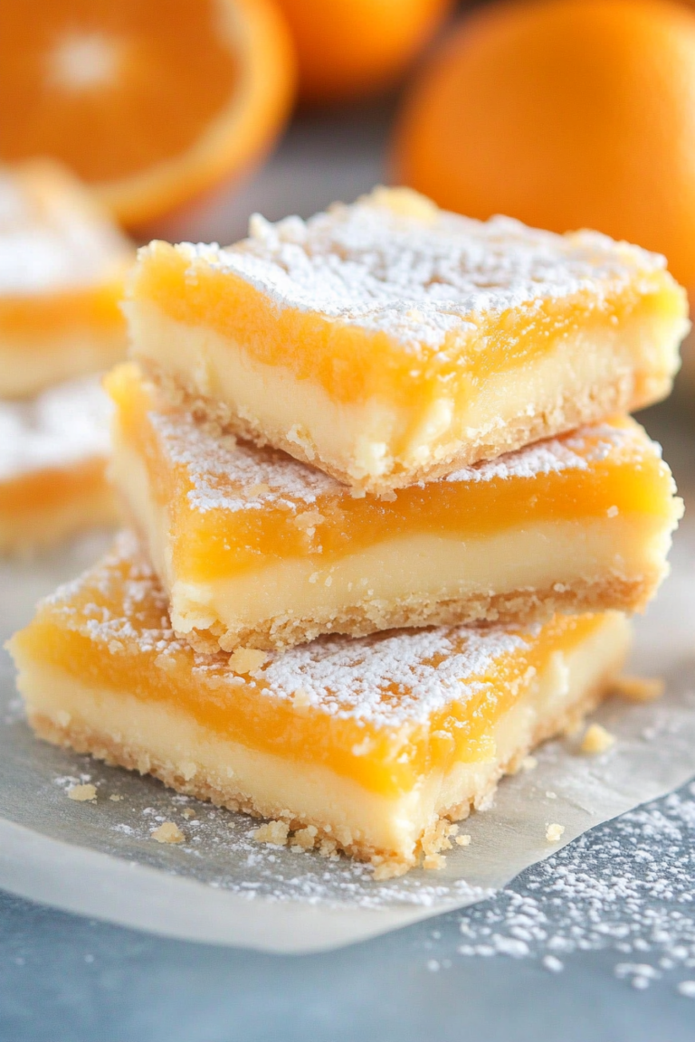 Orange Bars Recipe