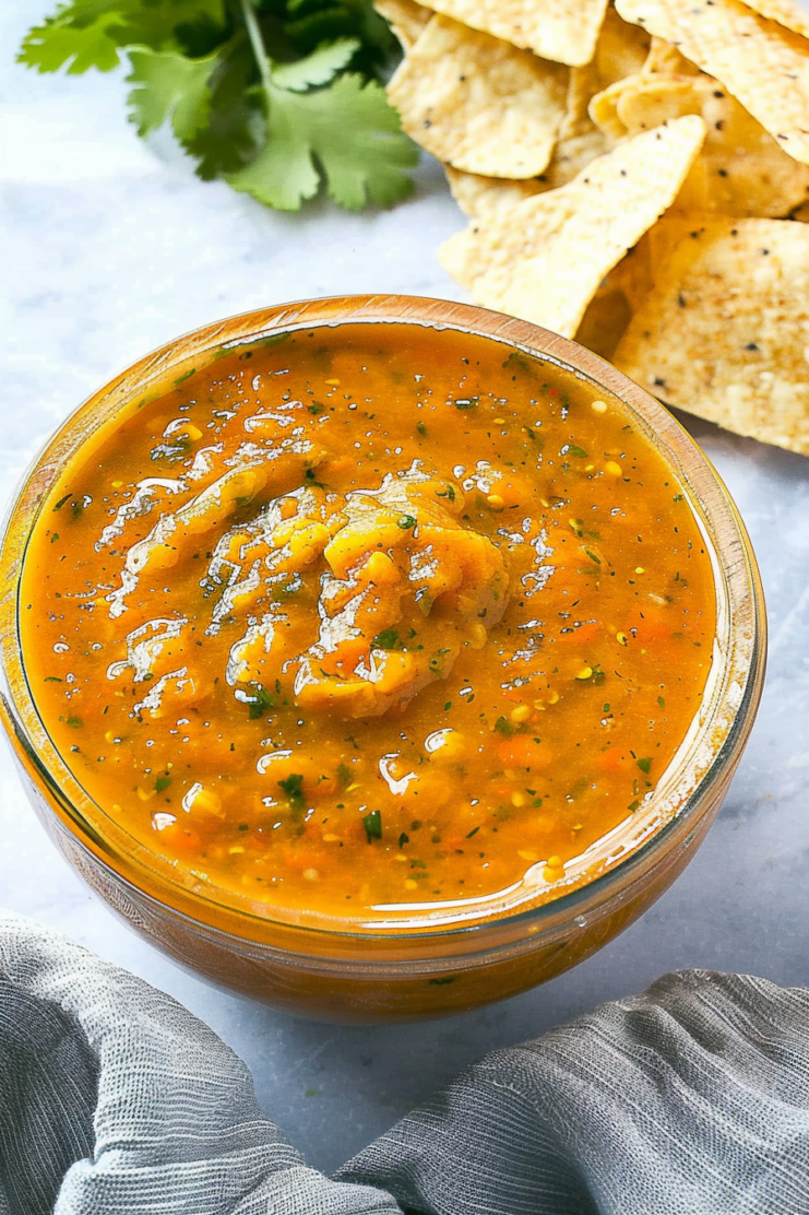 Roasted Mango Habanero Salsa Recipe