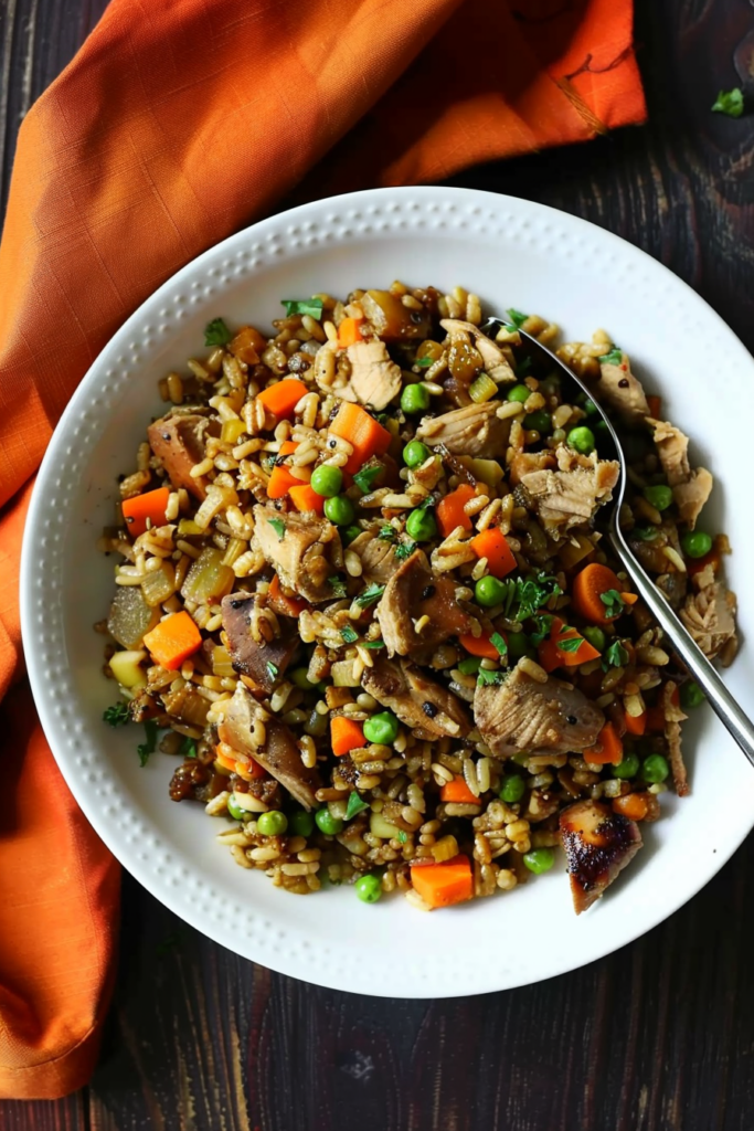 Trinidad Chicken Pelau Recipe