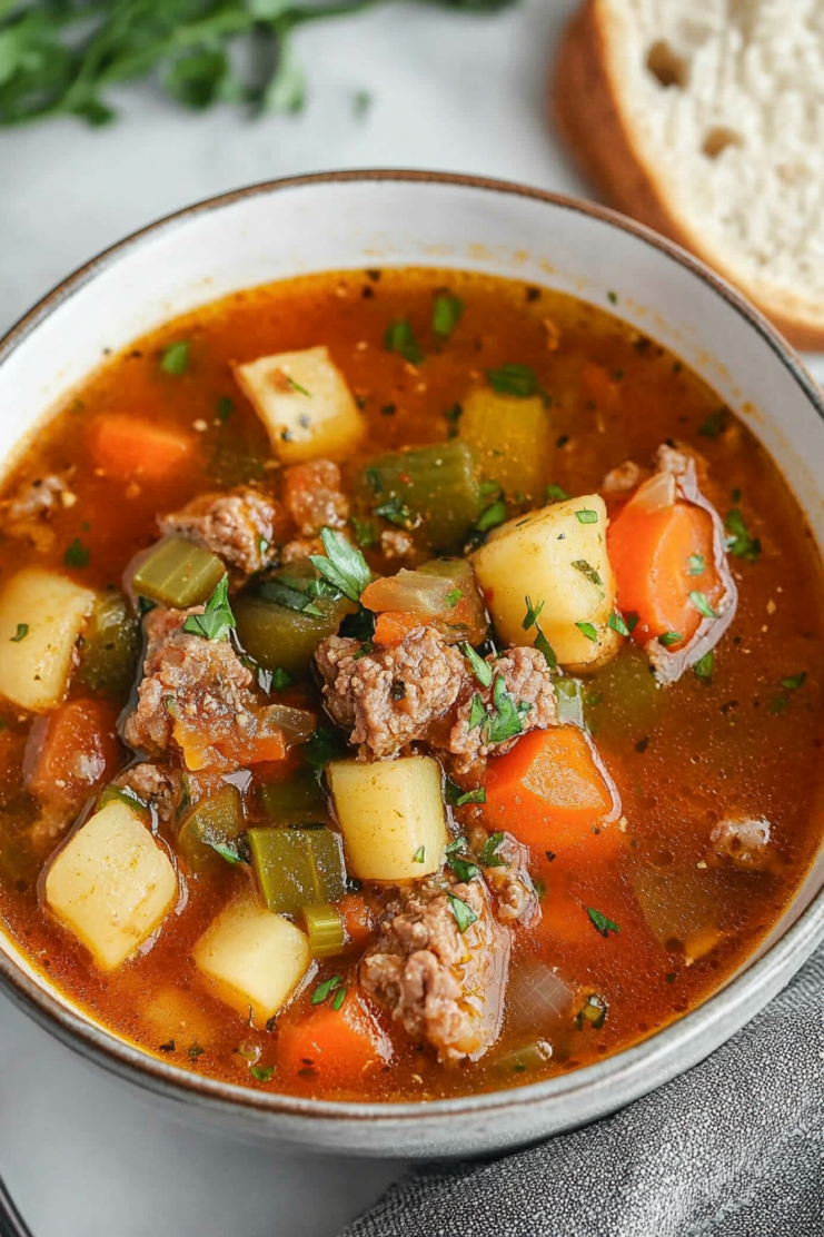 Vegetable Soup Recipe With V8