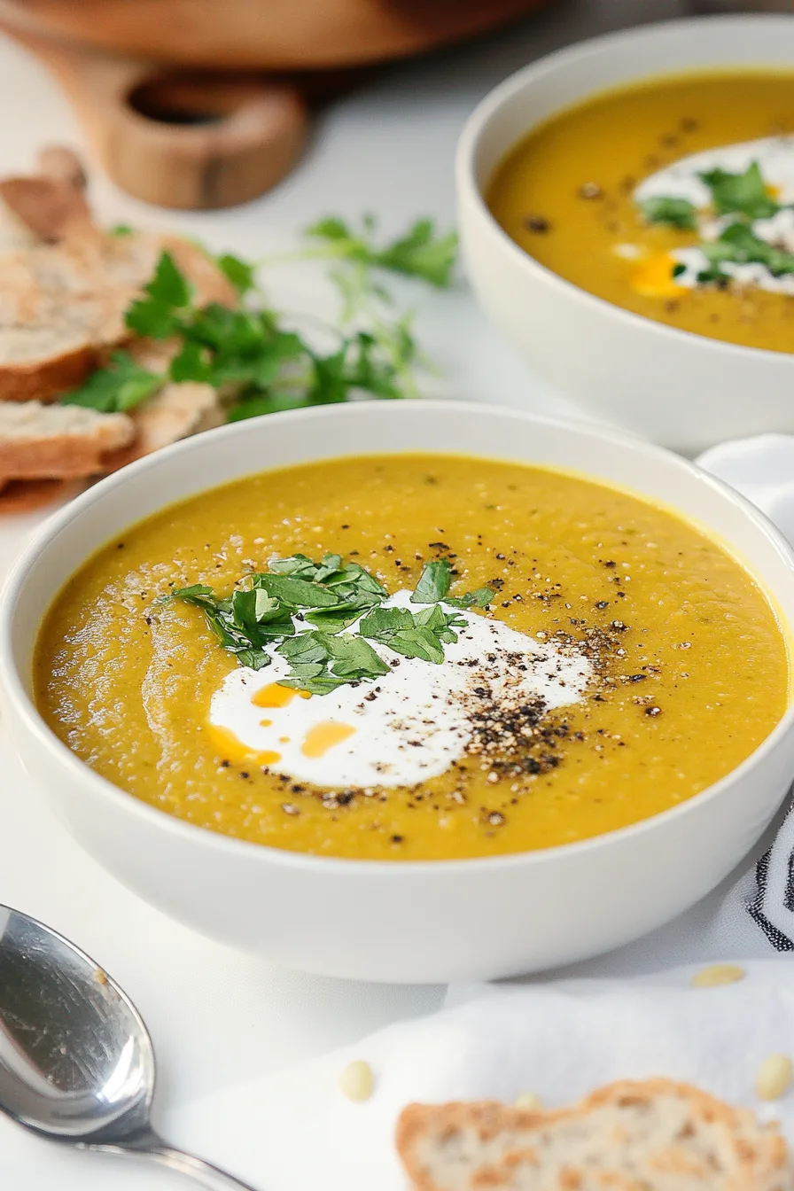 Yellow Lentil Soup Recipe