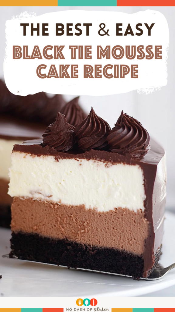 black tie mousse cake recipe
