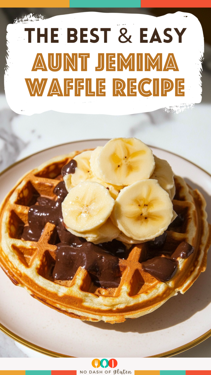 Aunt Jemima Waffle Recipe