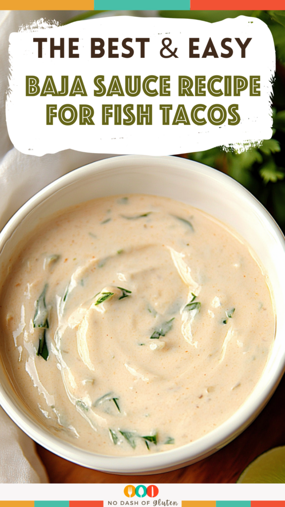 Baja Sauce Recipe for Fish Tacos