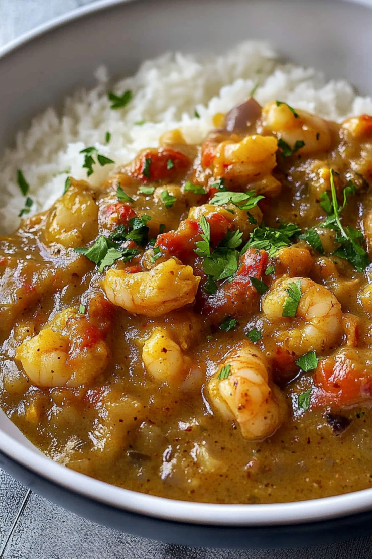 Cajun Crawfish Etouffee
