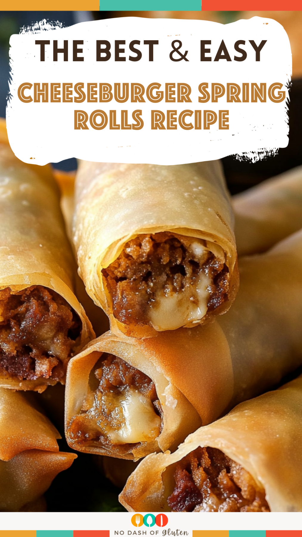 Cheeseburger Spring Rolls Recipe