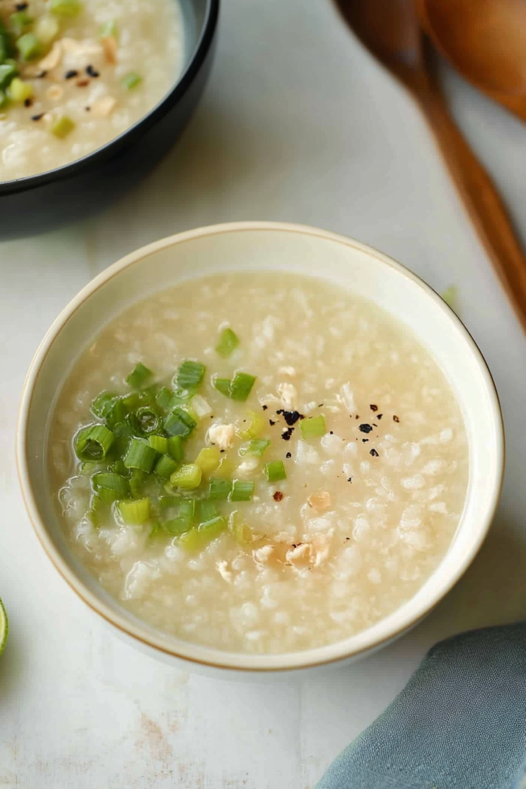 Congee Rice Porridge Recipe