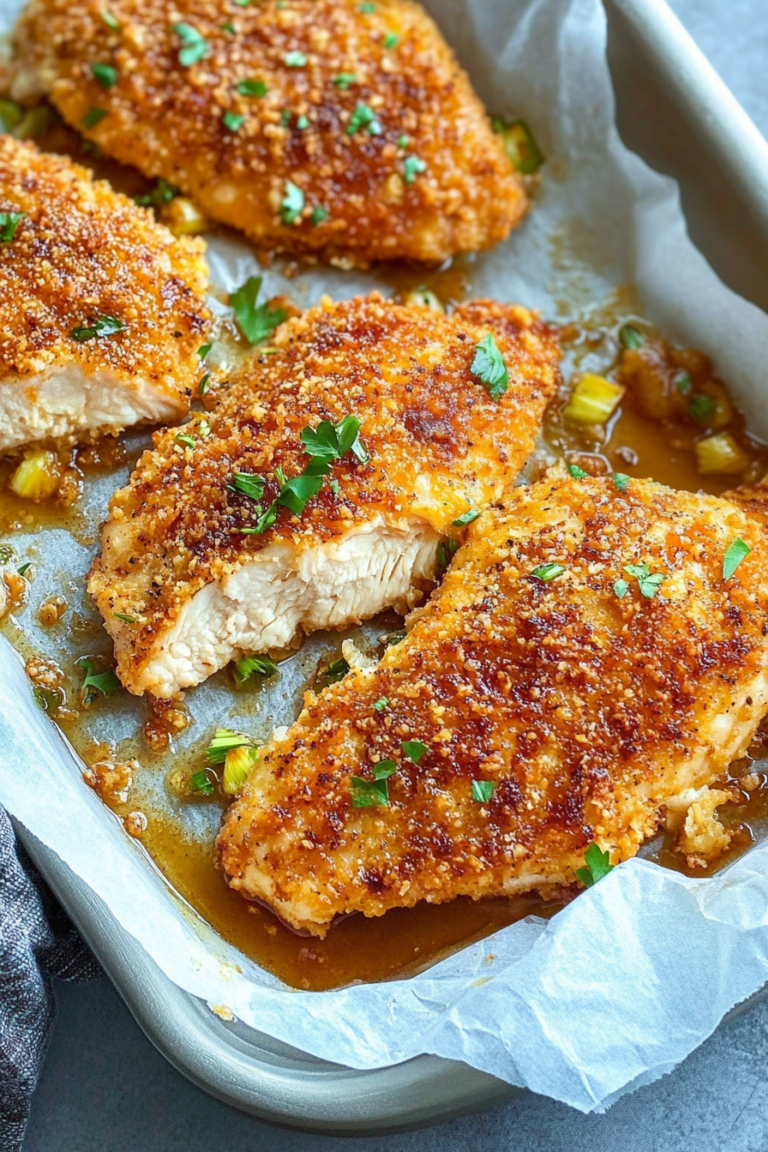 Crispy Baked Hot Honey Chicken