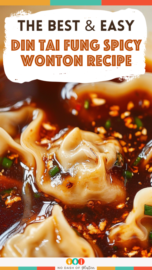 Din Tai Fung Spicy Wonton Recipe