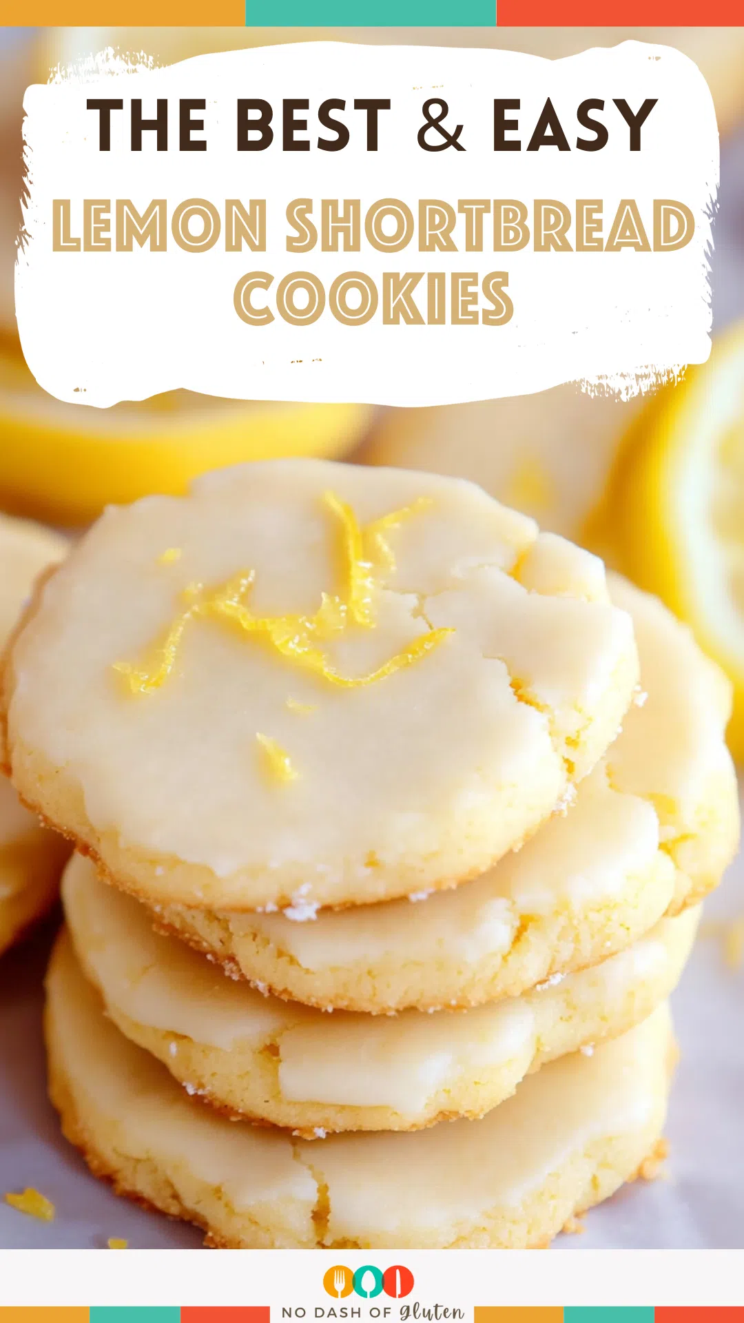 Lemon Shortbread Cookies