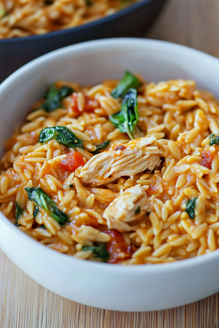 Marry Me Chicken with Risoni