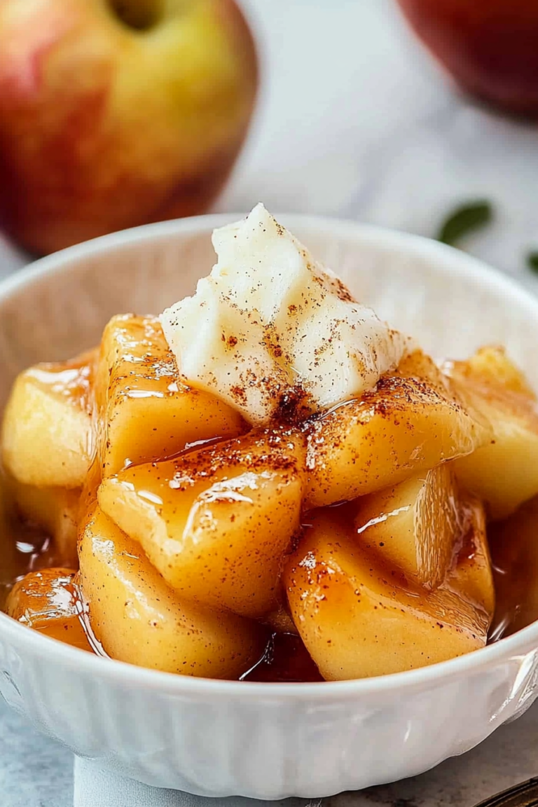 Microwave Baked Apples