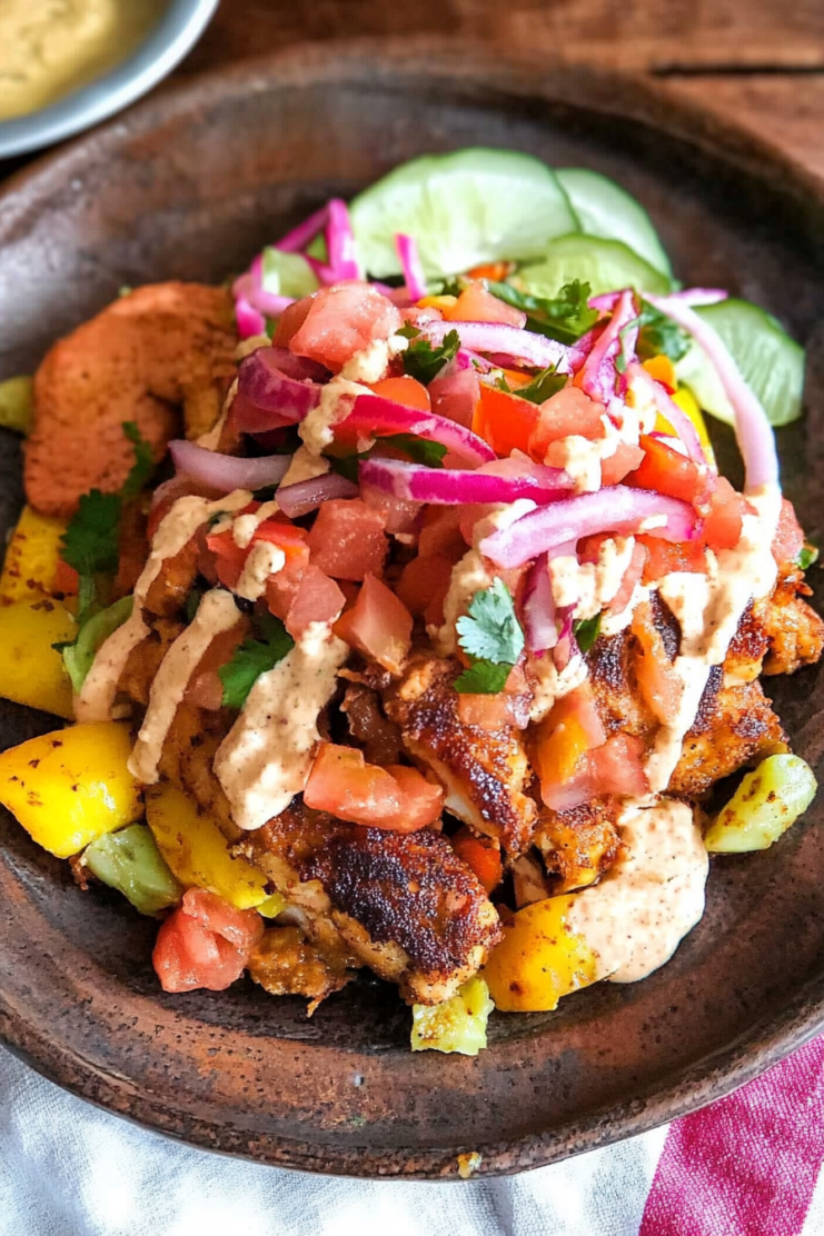 Pollo Con Tajadas Recipe