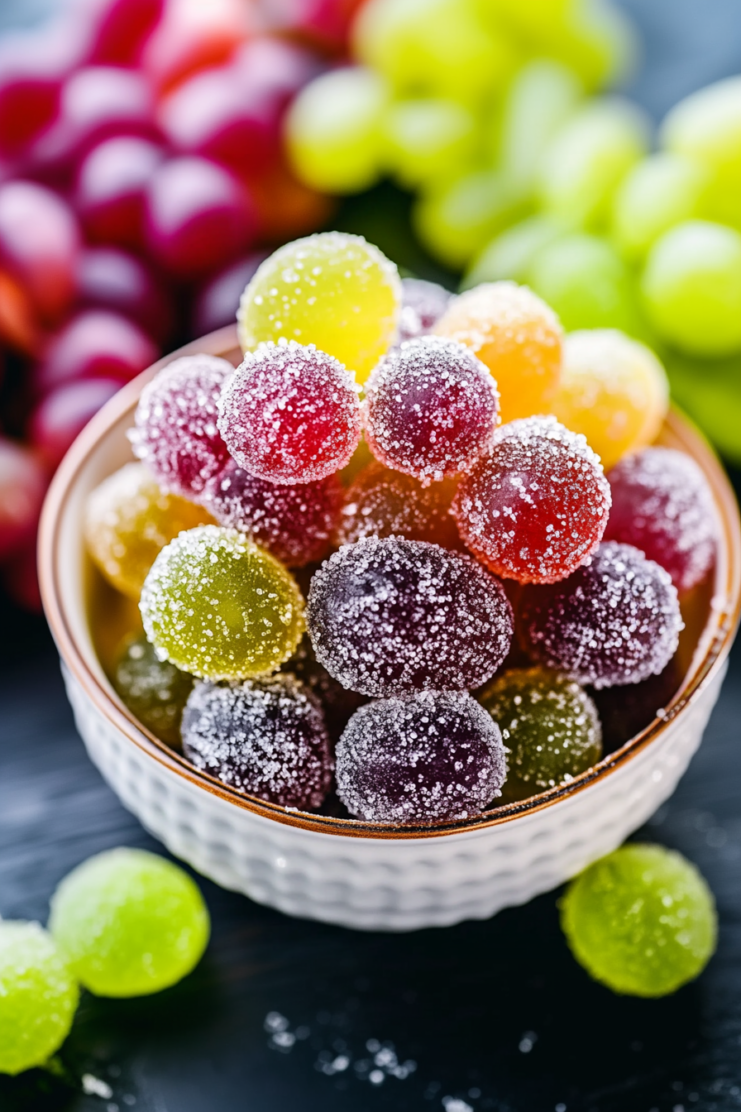 Candied Grapes