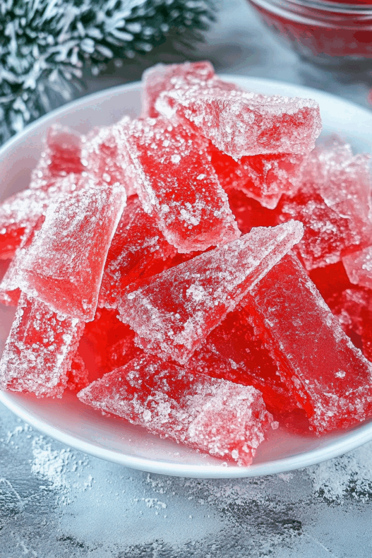 Cinnamon Rock Candy