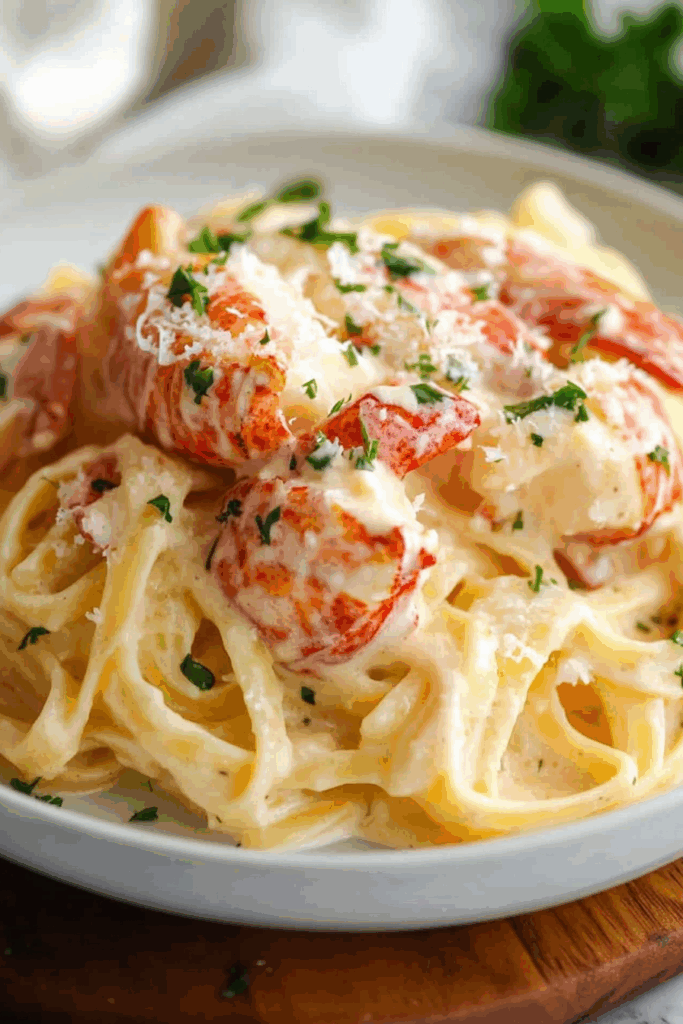 Creamy Lobster Pasta Recipe