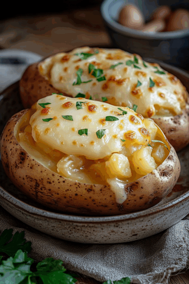 English Jacket Potatoes Recipe