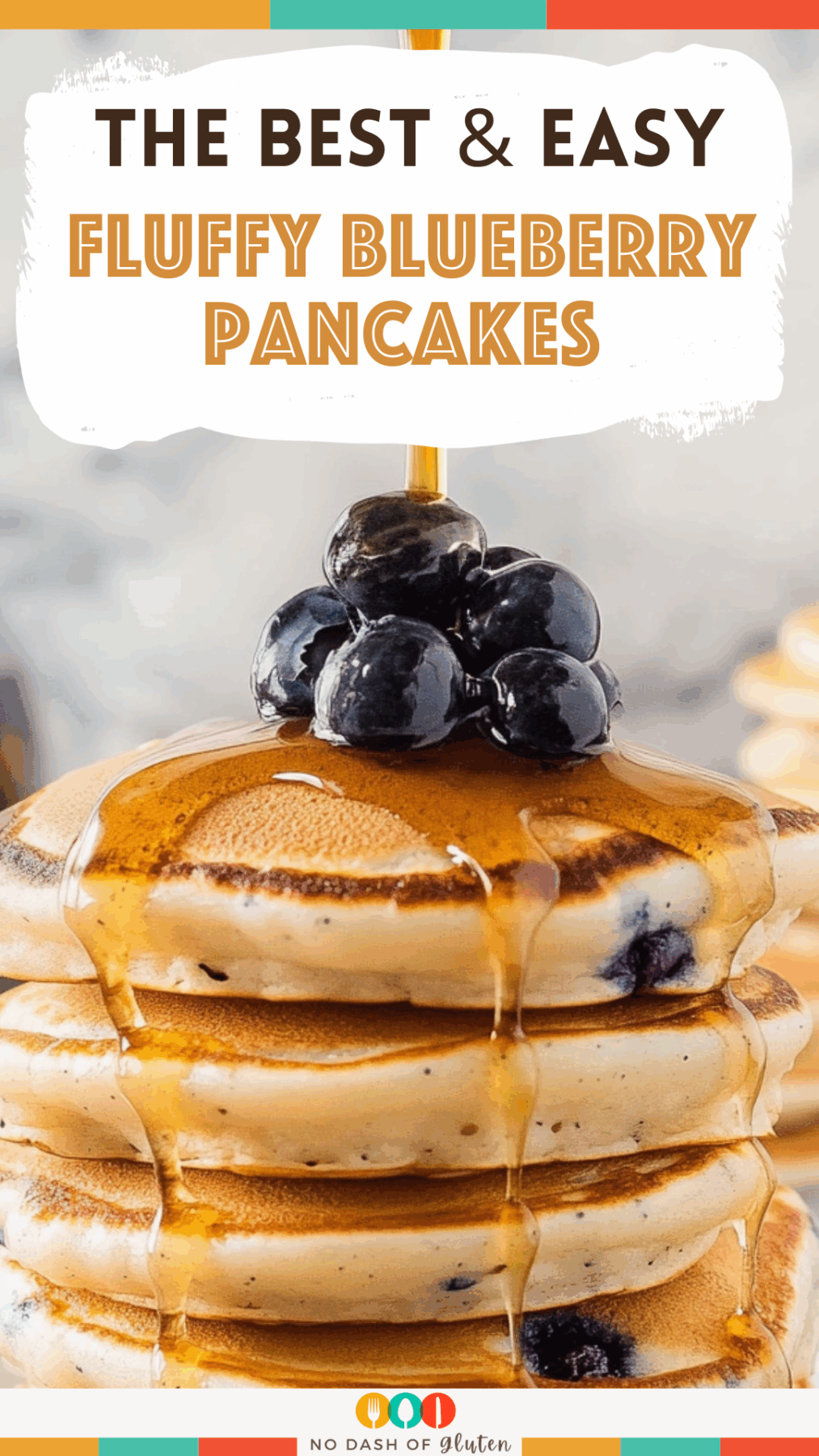 Fluffy Blueberry Pancakes