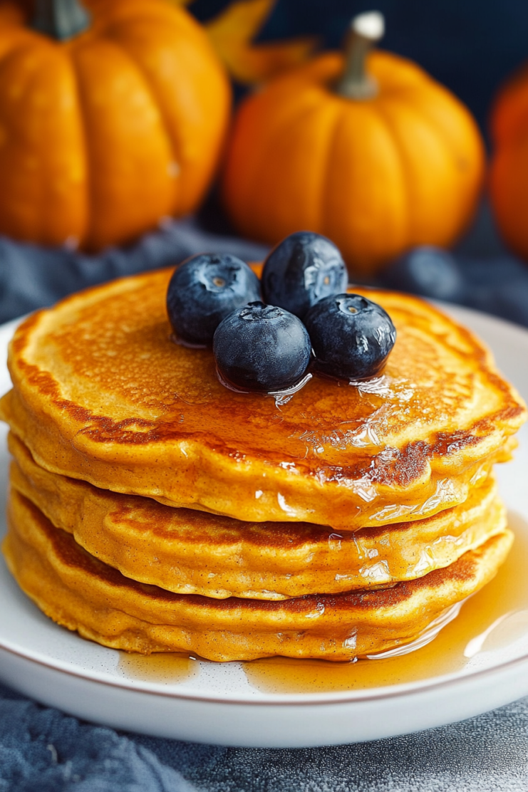 Fluffy Pumpkin Pancakes Recipe
